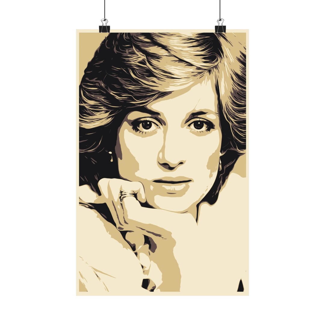 Princess Diana Premium Matte Vertical Posters - Etsy