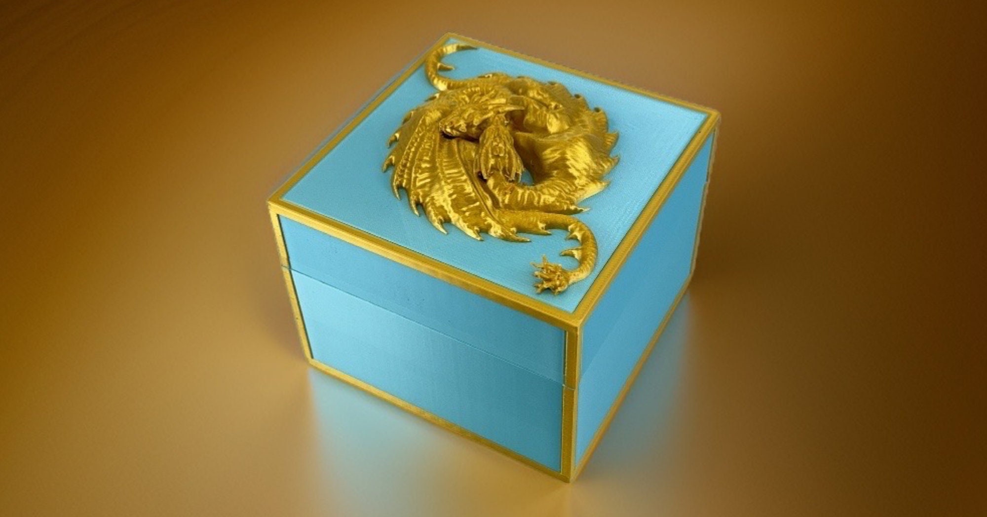 Custom Enchanted Spell Box 3D Printed, Personalized RPG Card Holder for ...