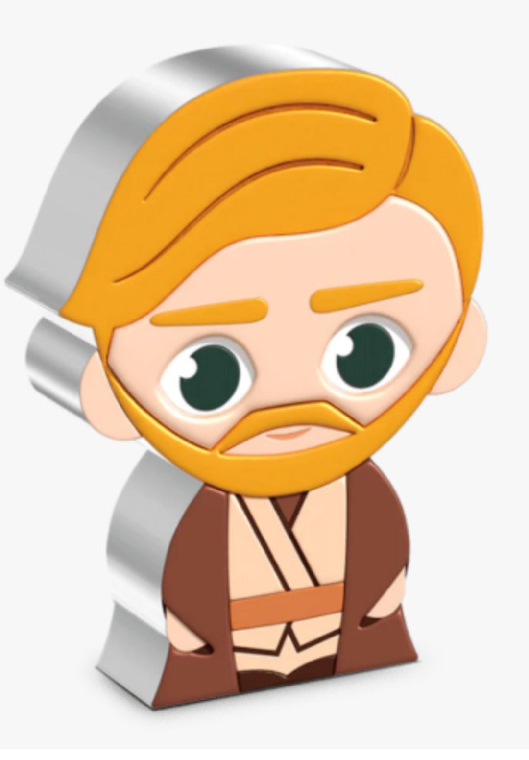 2022 Star Wars Obi-wan Kenobi 1oz Silver Chibi Coin - Etsy