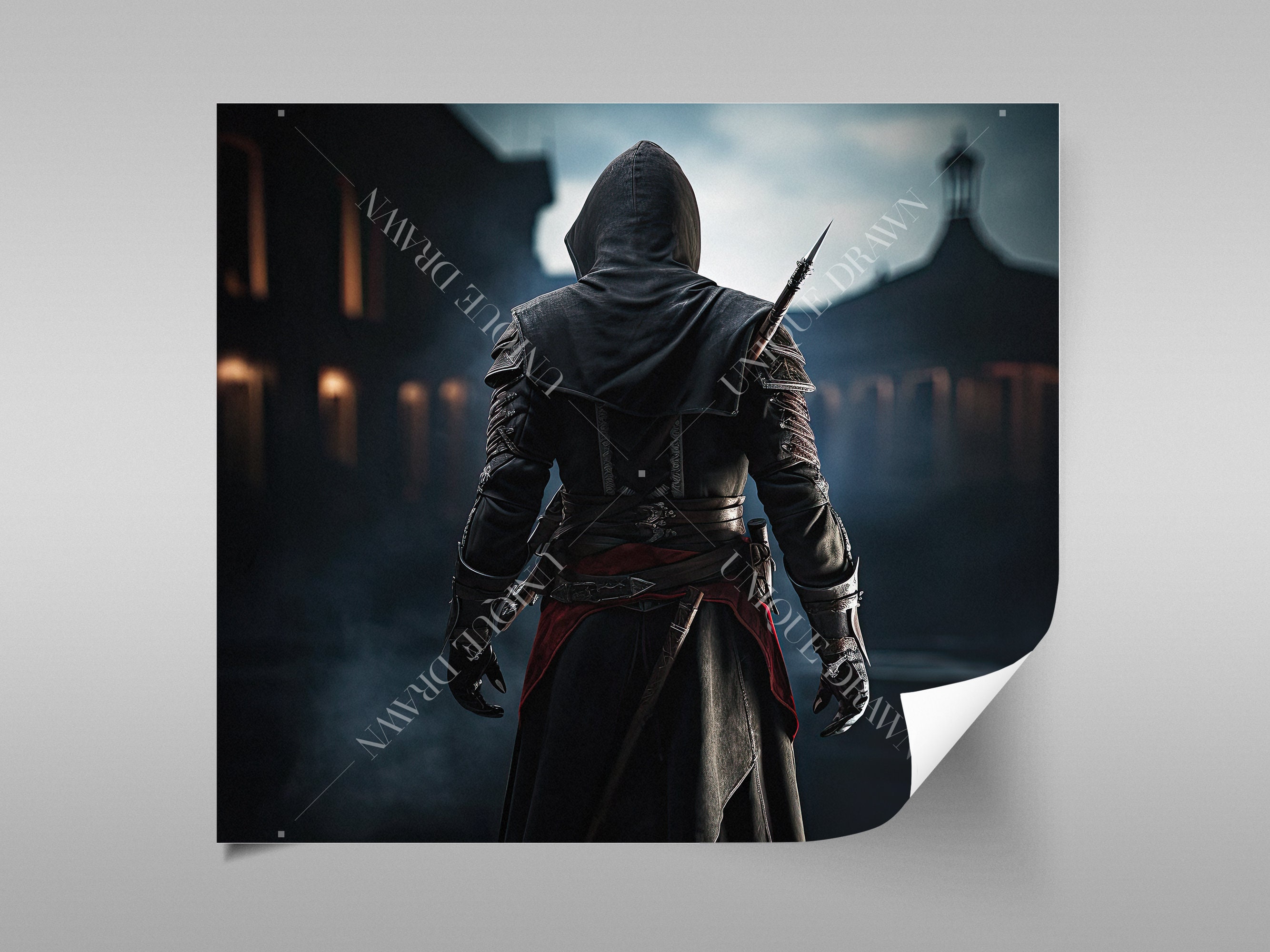 Assassin's Creed 20 Oz Skinny Tumbler Sublimation Design, Instant ...