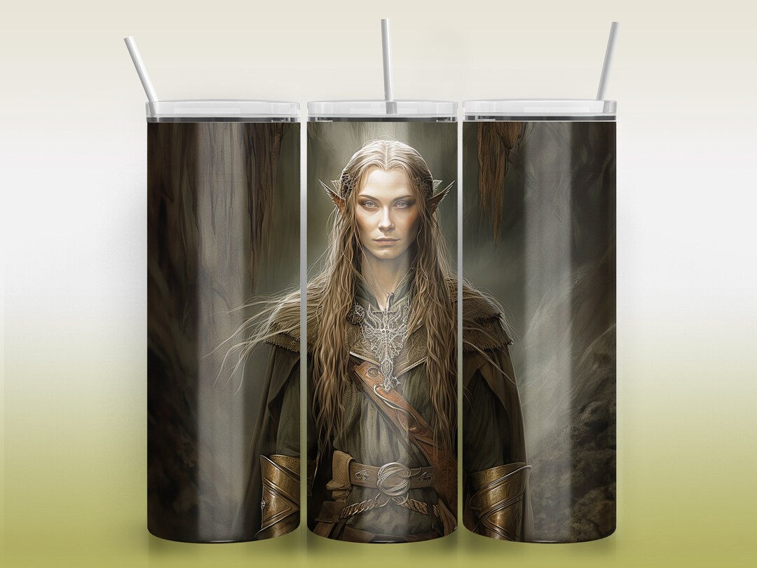 LOTR, Elves 20 Oz Skinny Tumbler Sublimation Design, Instant Digital ...