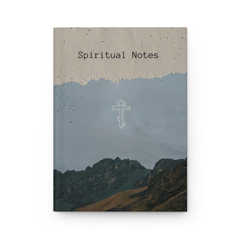 Spiritual Notes Journal: Orthodox Men's Matte Hardcover - Etsy