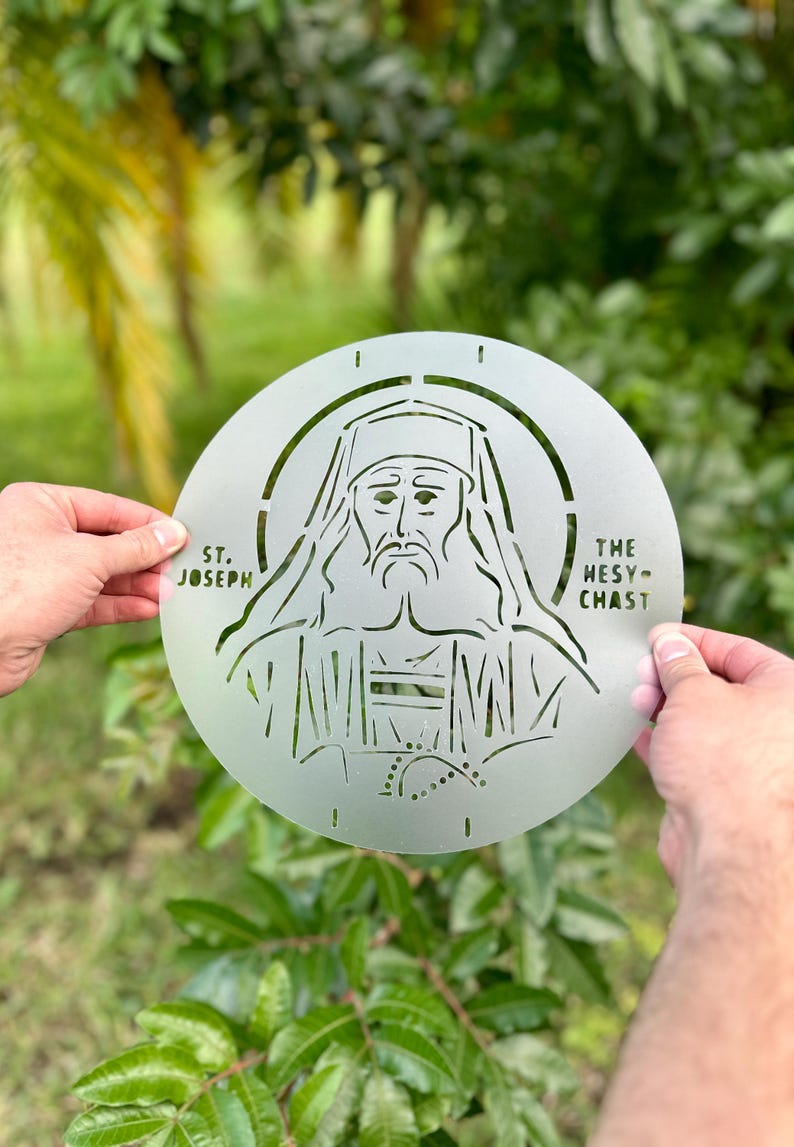St. Joseph Stencil Orthodox Stencil for Koliva - Etsy