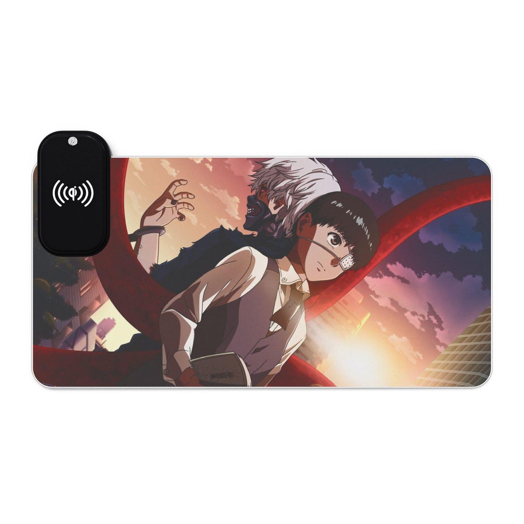 Tokyo Ghoul Gaming Mousepad W/ Charger - Etsy