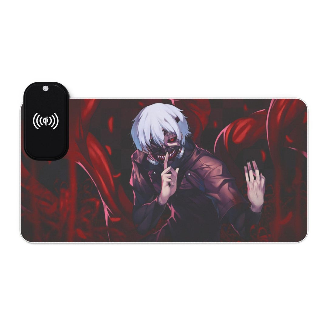 Ken Kaneki Gaming Mouspad W/ Charger - Etsy