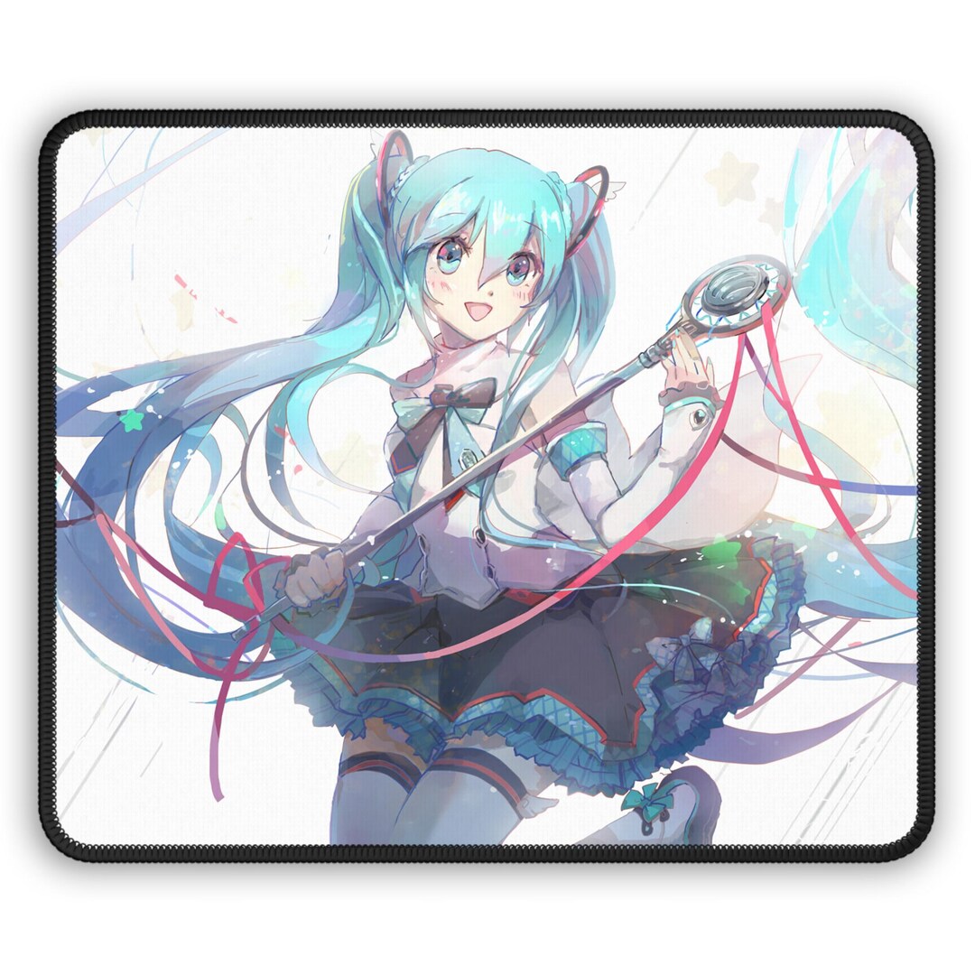 Vocaloid Hatsune Miku Gaming Mouse Pad - Anime Mouse Mat, Keyboard Desk ...