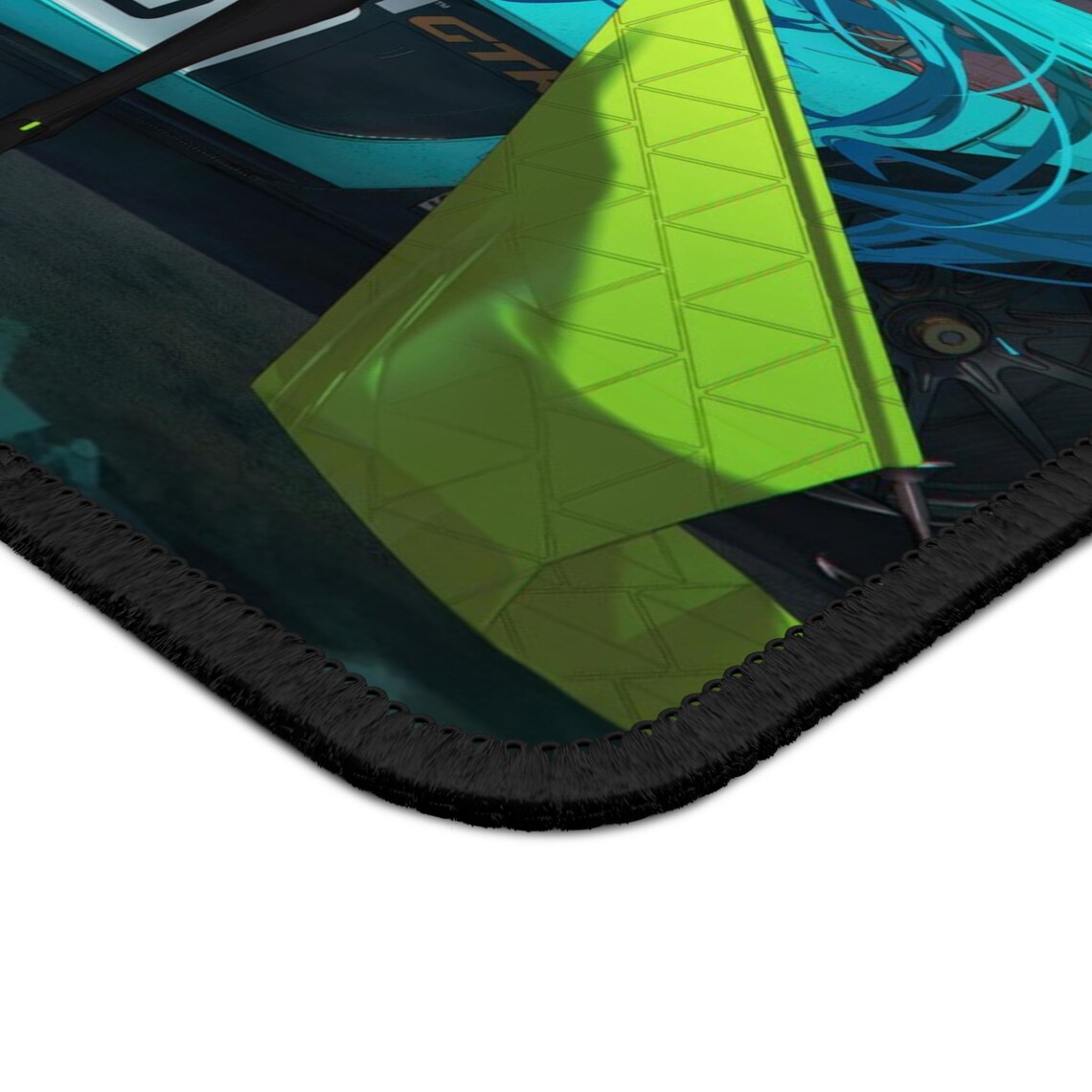 Racing Gaming Mouse Pad - Hatsune Miku & Mclaren GTR Design, Anime ...
