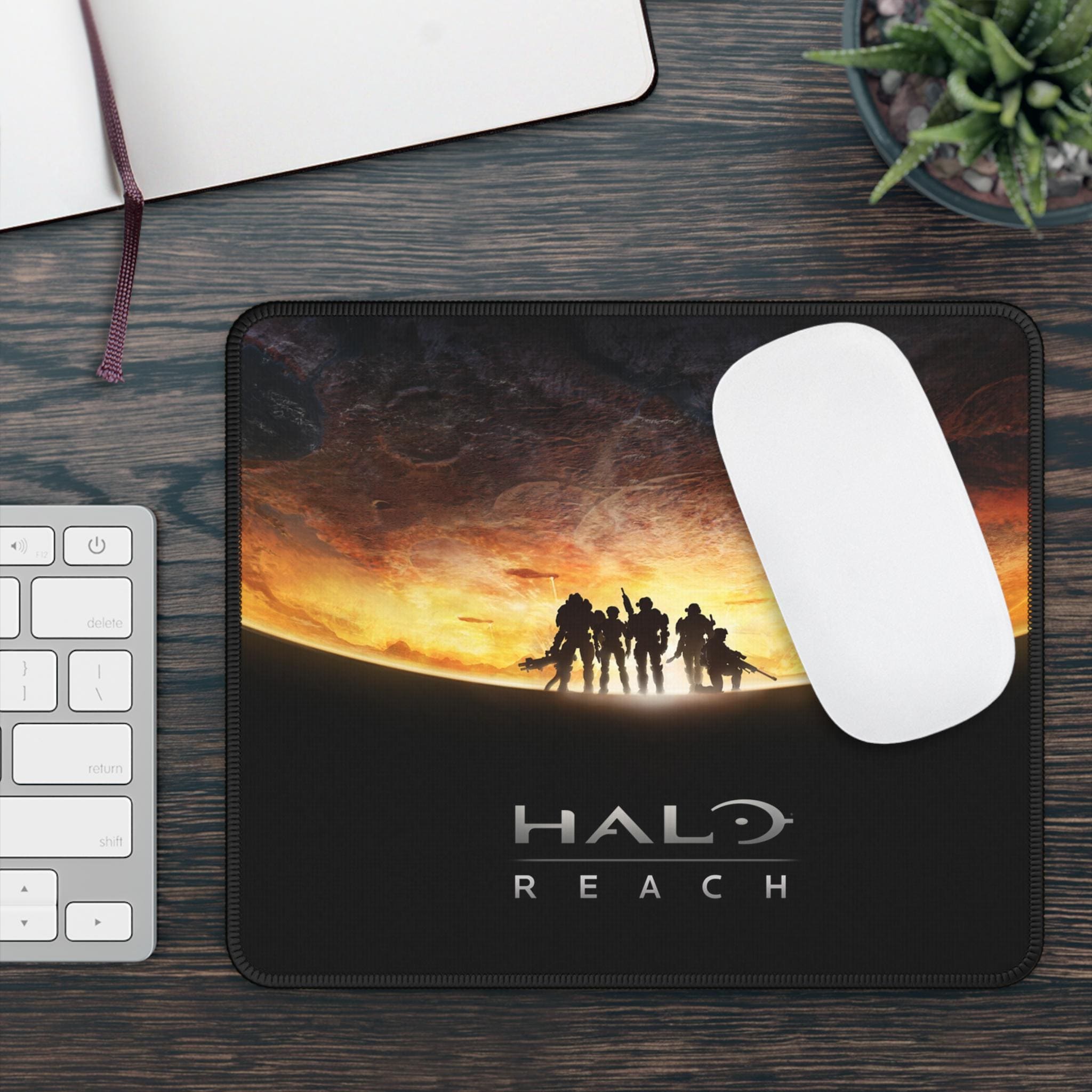 Halo Reach Gaming Mouse Pad, Video Game Mouse Mat for Gamers, Large ...