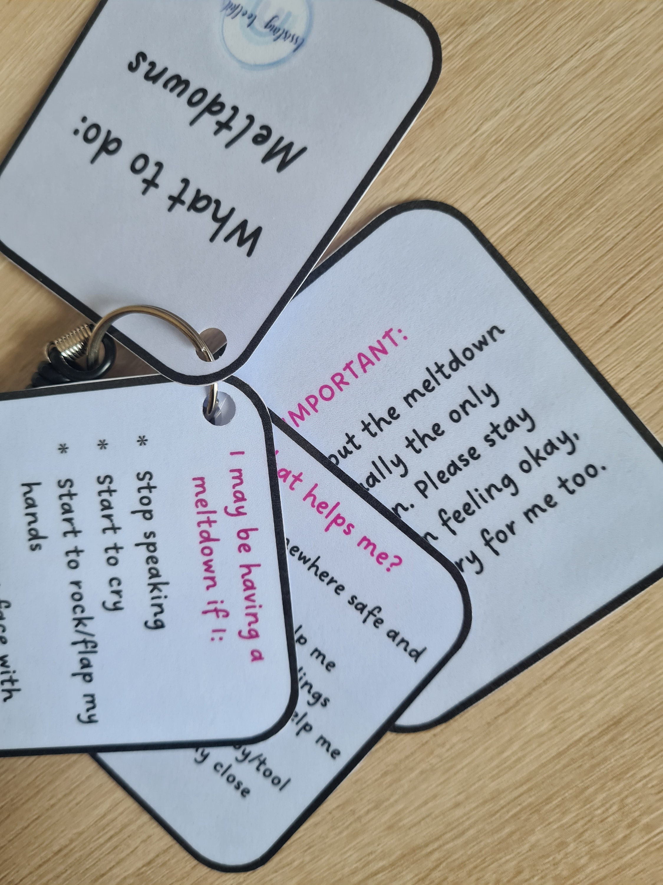 Autism Meltdown Cards - Etsy UK