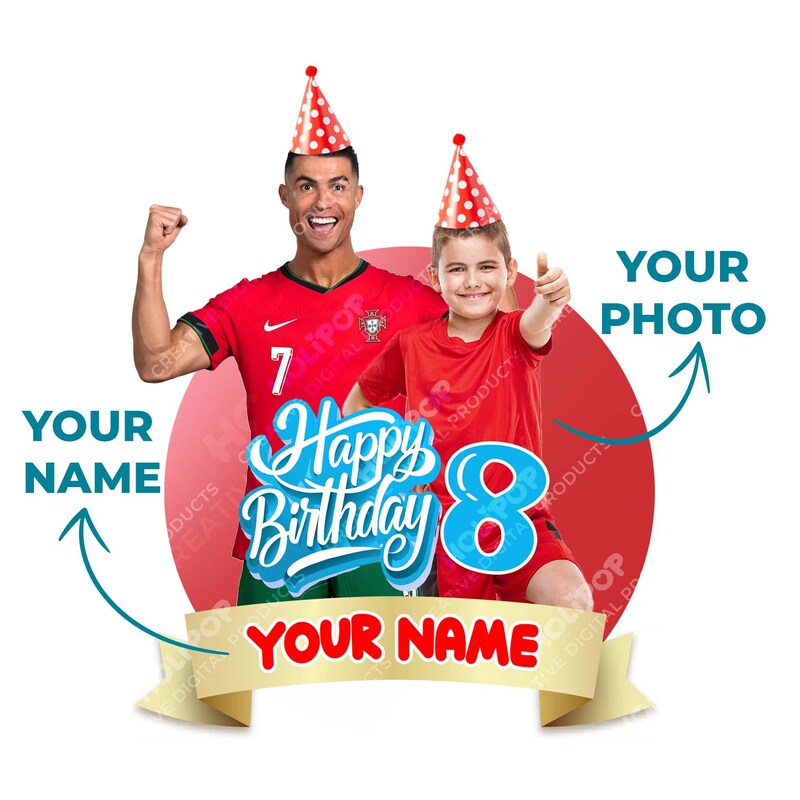 Ronaldo Birthday Cake - Etsy