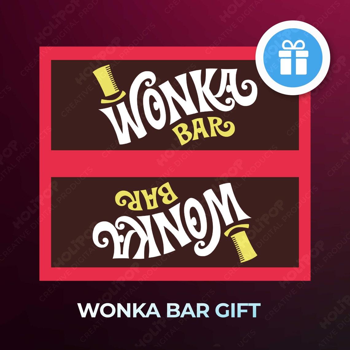 Willy Wonka's Golden Ticket Editable Template - DIY Chocolate Factory ...