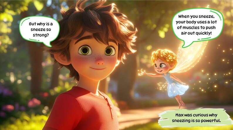 Why Do We Sneeze? Kids Learning Animation Video - Etsy