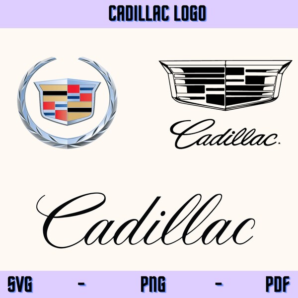 Cadillac Vector File - Etsy UK