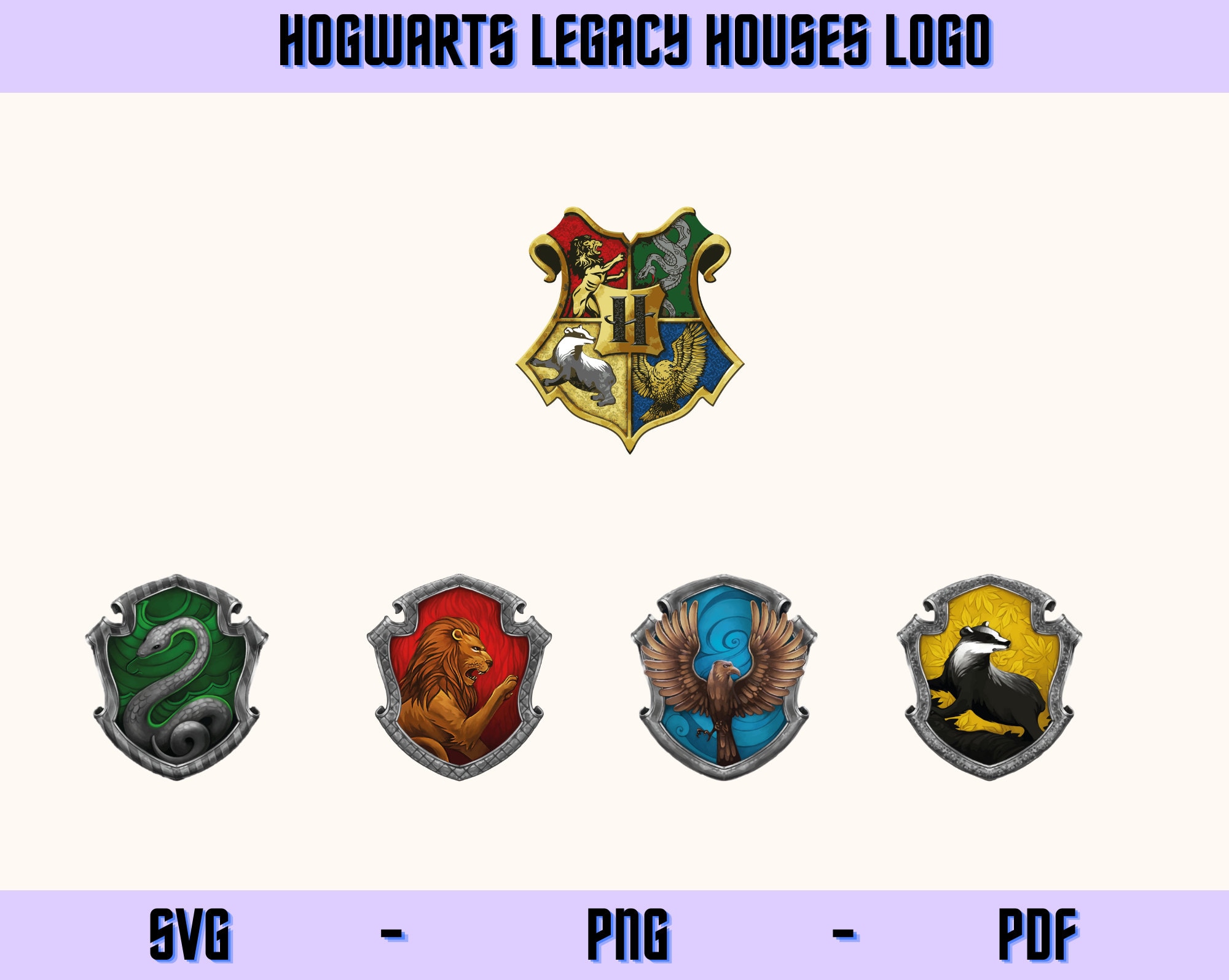 Hogwarts Logo Pottermore