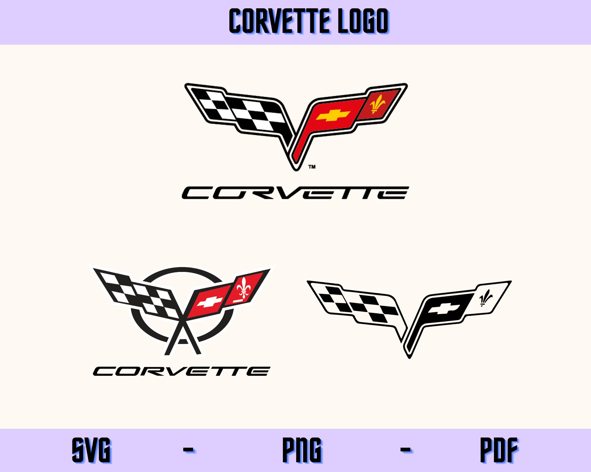 Corvette Logo Png