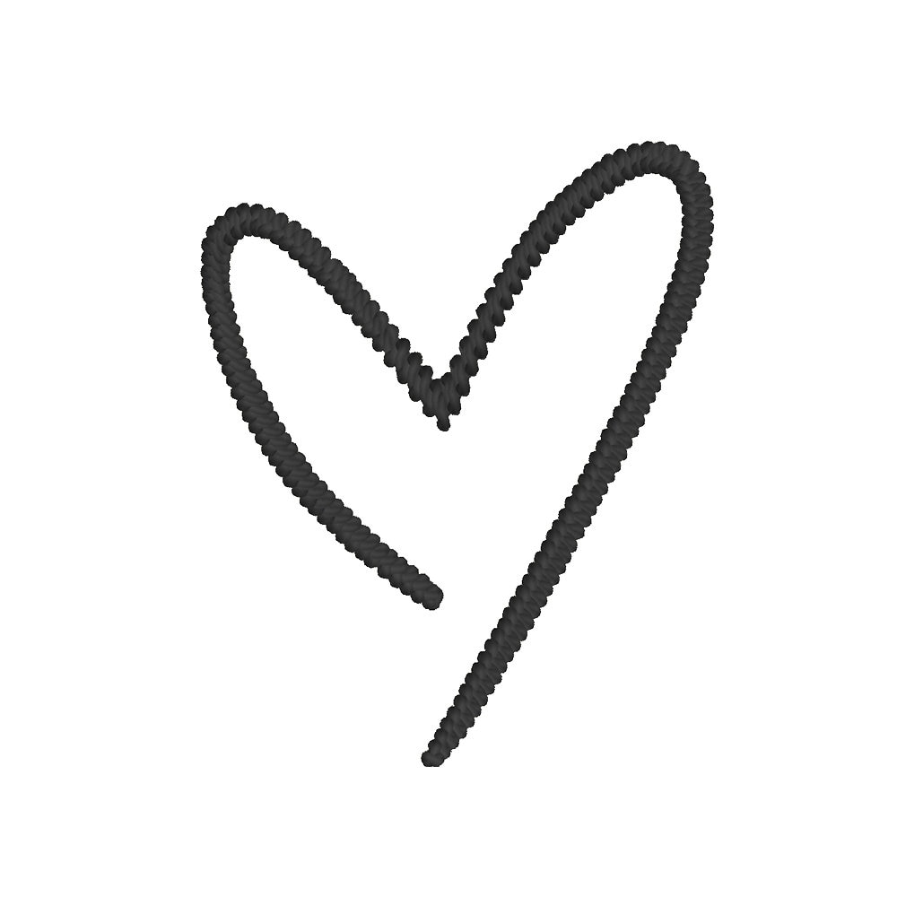 Heart Embroidery Design. Mini Heart Design. Love Embroidery - Etsy