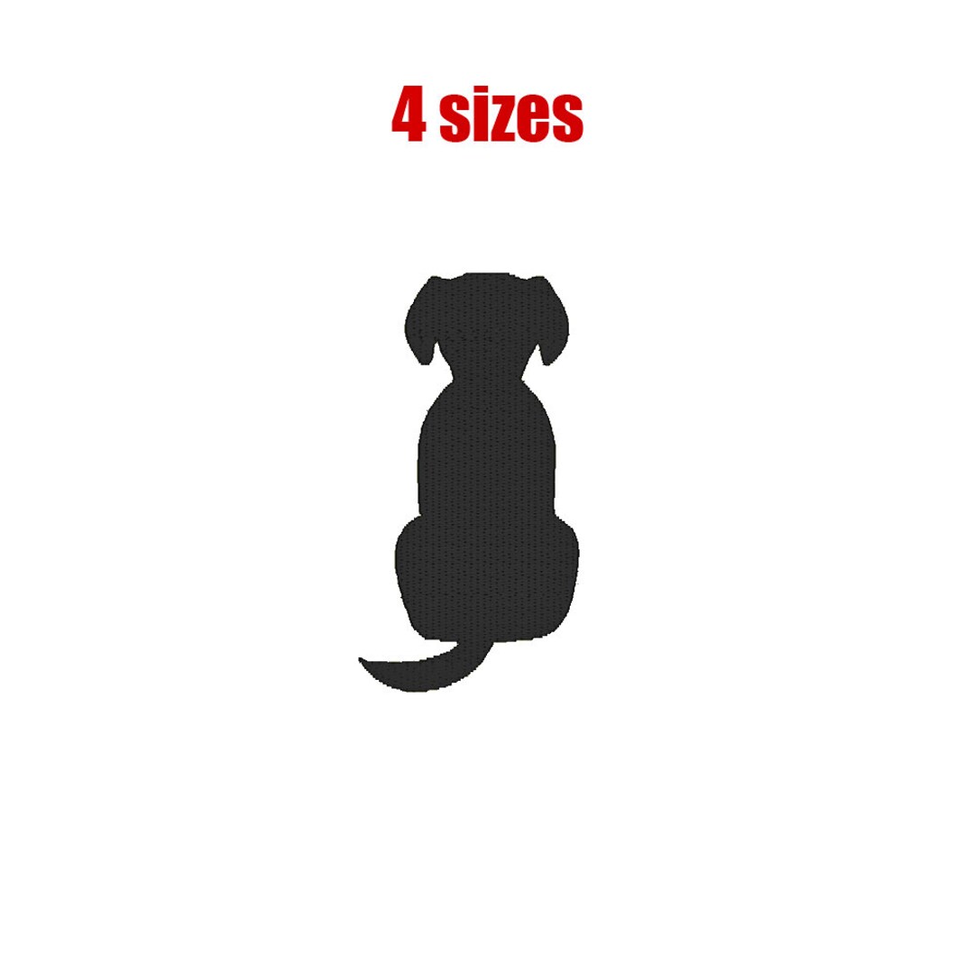 Mini Dog Sitting Machine Embroidery Design-instant DOWNLOAD - Etsy