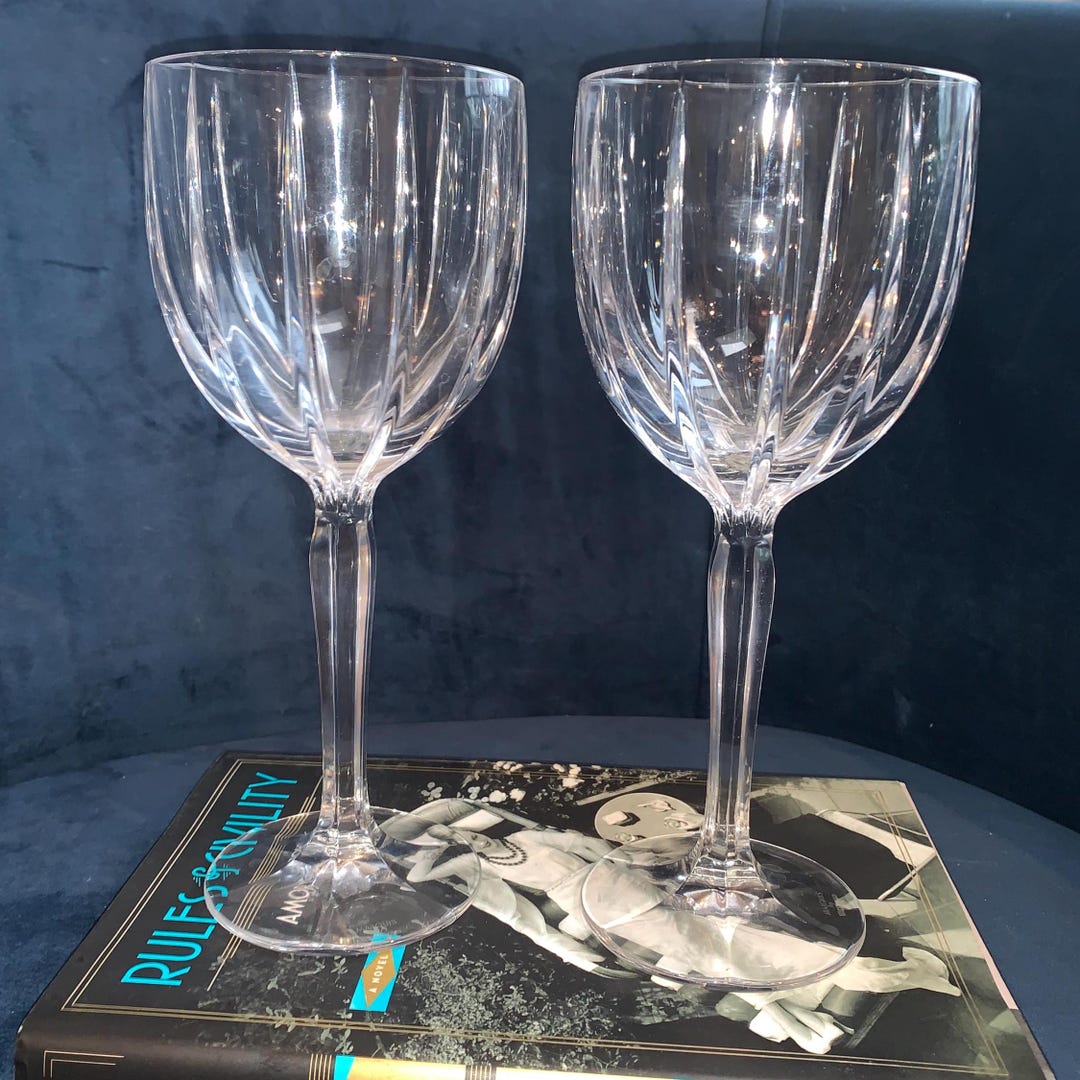Waterford Marquis by Omega Wine Glasses | Balloon Style | All Purpose ...