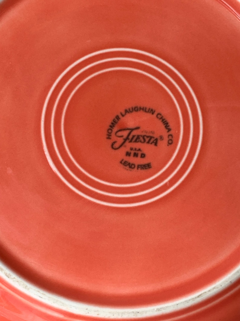 Fiesta Periwinkle (retired) Homer Laughlin HLC Individual Pasta/gumbo ...