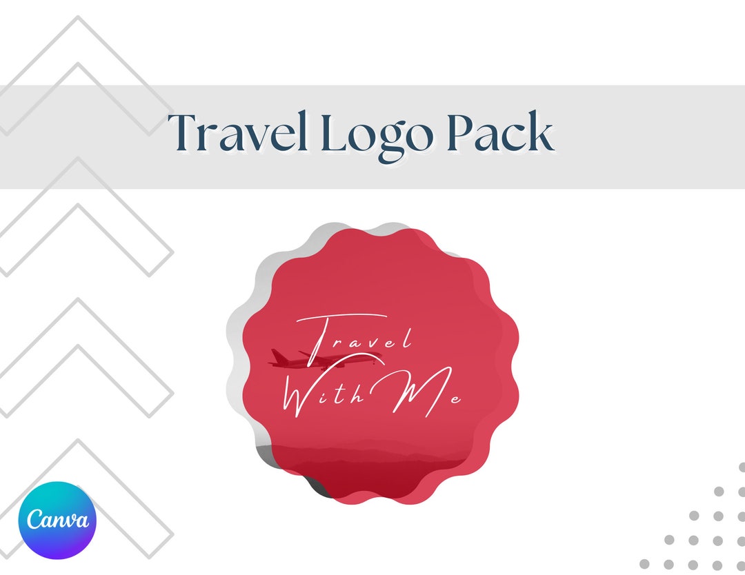 Travel Logo, Travel Agent Logo, Premade Logo, Travel Blog Logo, Luxury ...