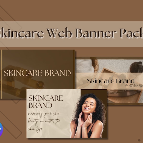 Skincare Banner - Etsy