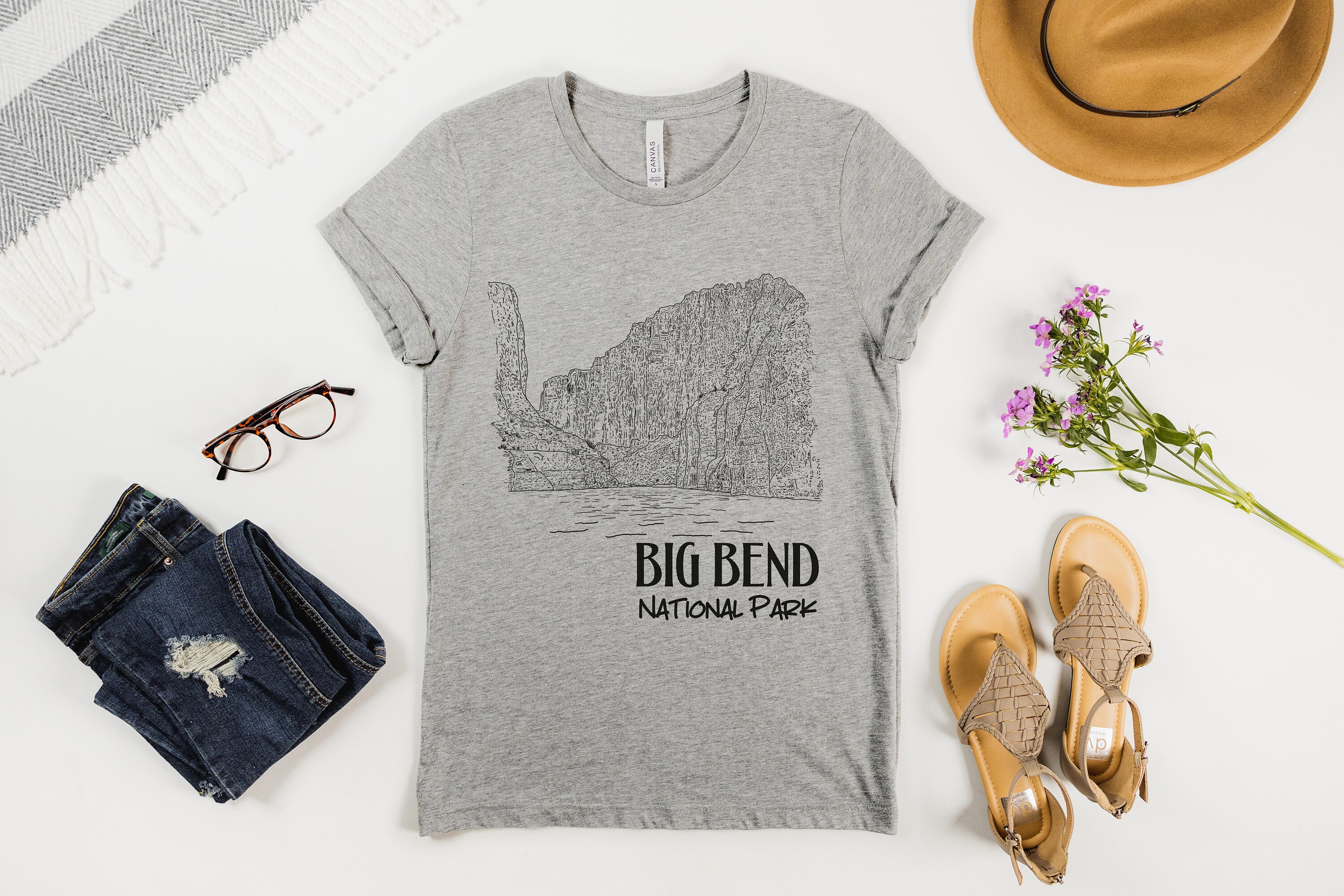 Big Bend National Park Shirt - Texas Vacation T-shirt - Southwestern ...