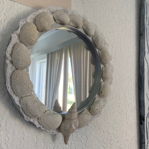 Seashell Mirror - Etsy