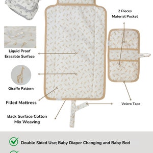 Soft Pocketed Changing Mat for Effortless Diaper Changes It Can Be ...