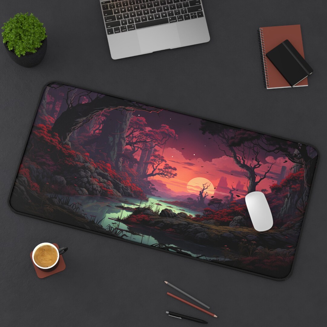 Into the Woods Dark Fantasy Desk Decor Gaming Desk Accessories Fantasy ...