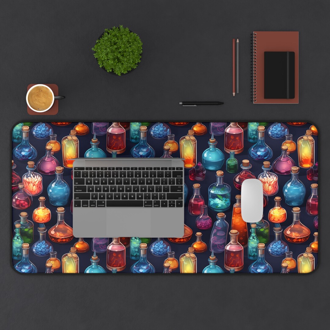Plethora of Potions Fantasy Aesthetic Desk Decor Gaming Desk ...