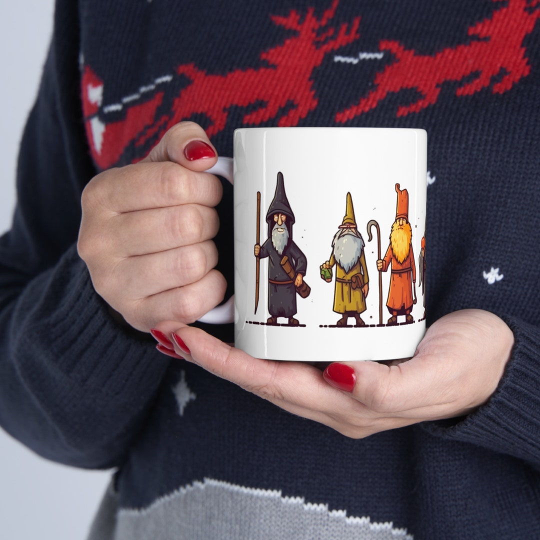 Mini Wizards Mug Wizard-inspired Ceramic Mug, Wizard Mug, Magical ...