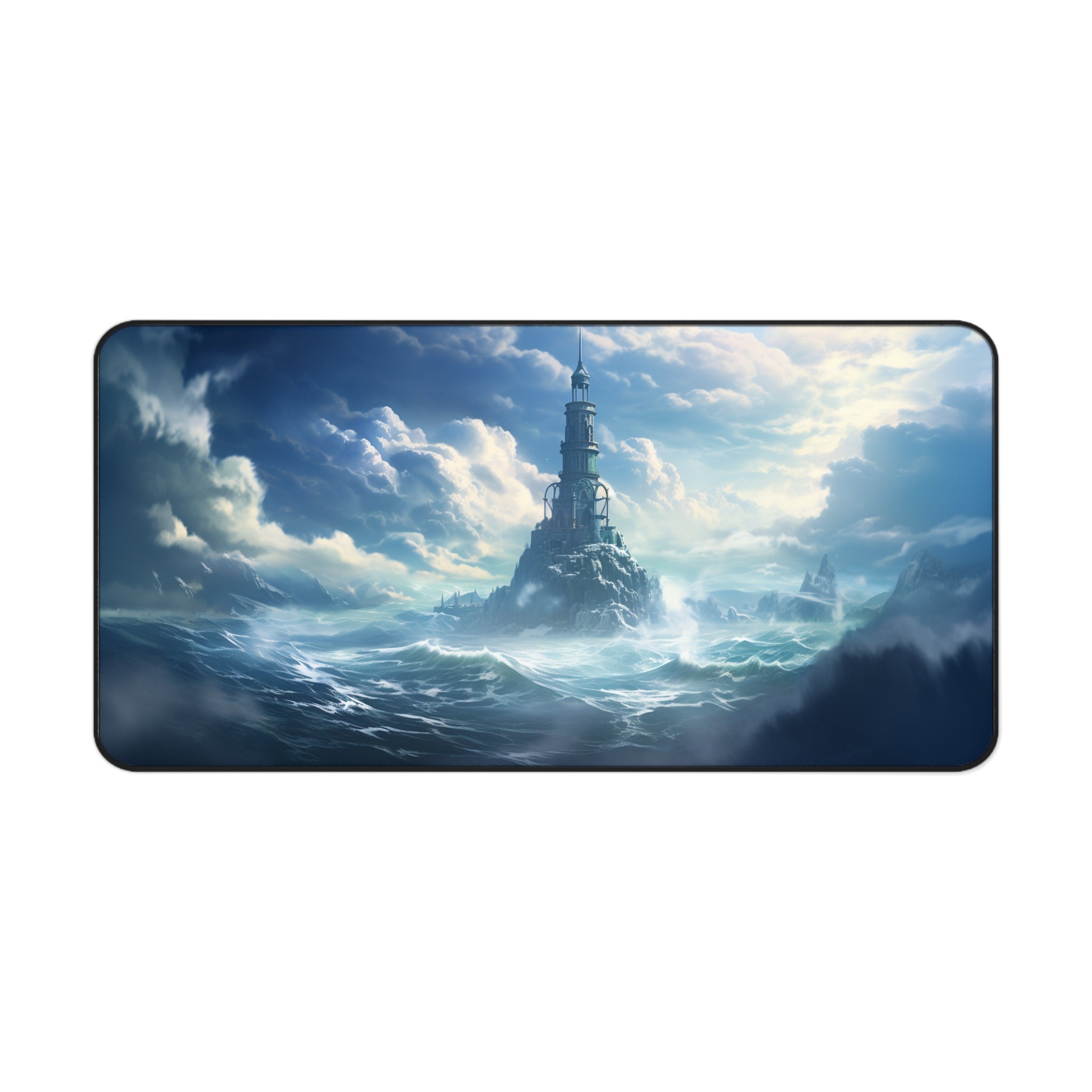 Wizarding Tower High Fantasy Aesthetic Desk Decor Gaming Desk ...