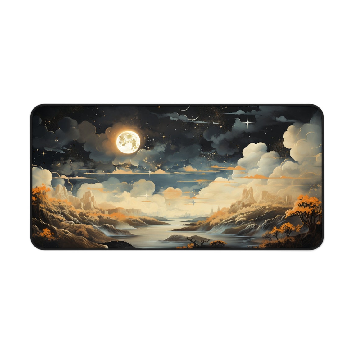 Moonlit Valley Fantasycore Aesthetic Desk Decor Gaming Desk Accessories ...