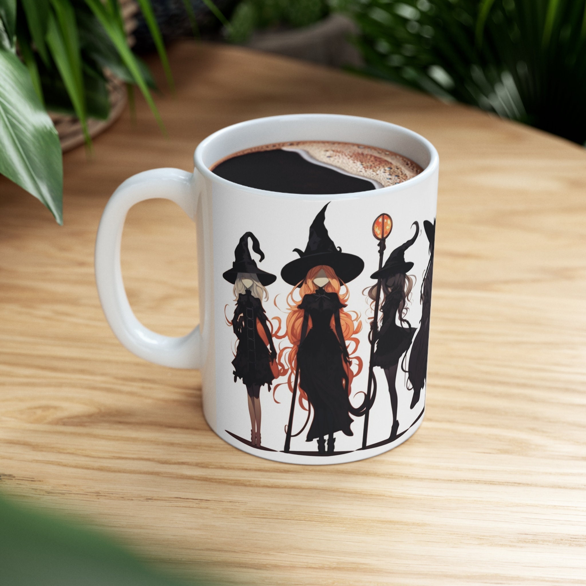 Wicked Mug of the West Mystic Spellcaster Ceramic Mug, Magical Symbols ...