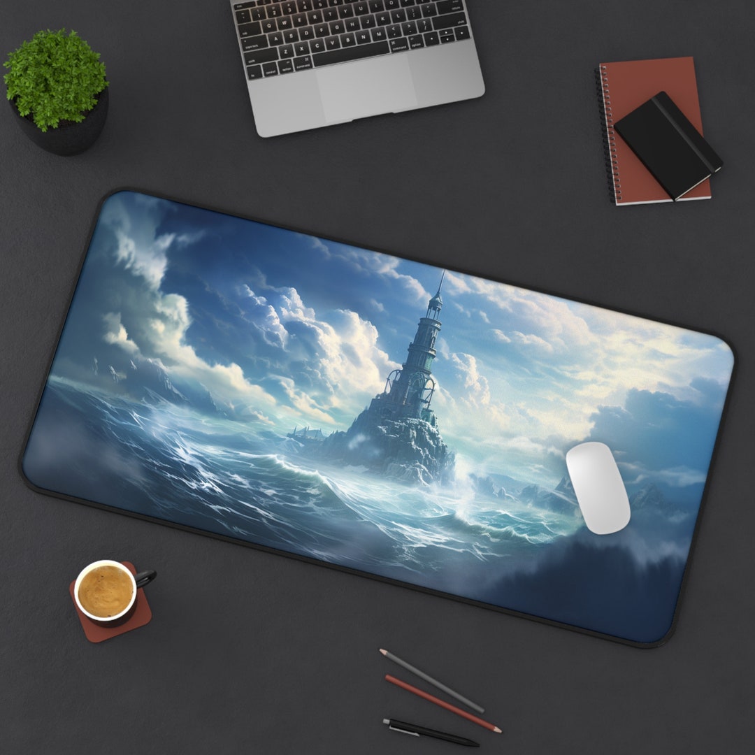 Wizarding Tower High Fantasy Aesthetic Desk Decor Gaming Desk ...