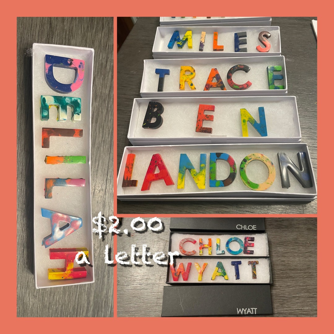 Personalized Crayons - Etsy