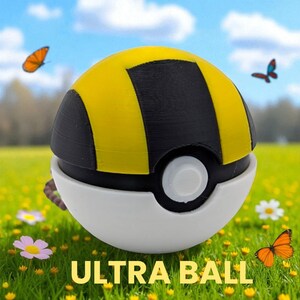 Pokeball Fidget Clicker Keychain: Sensory ADHD Toy - Etsy