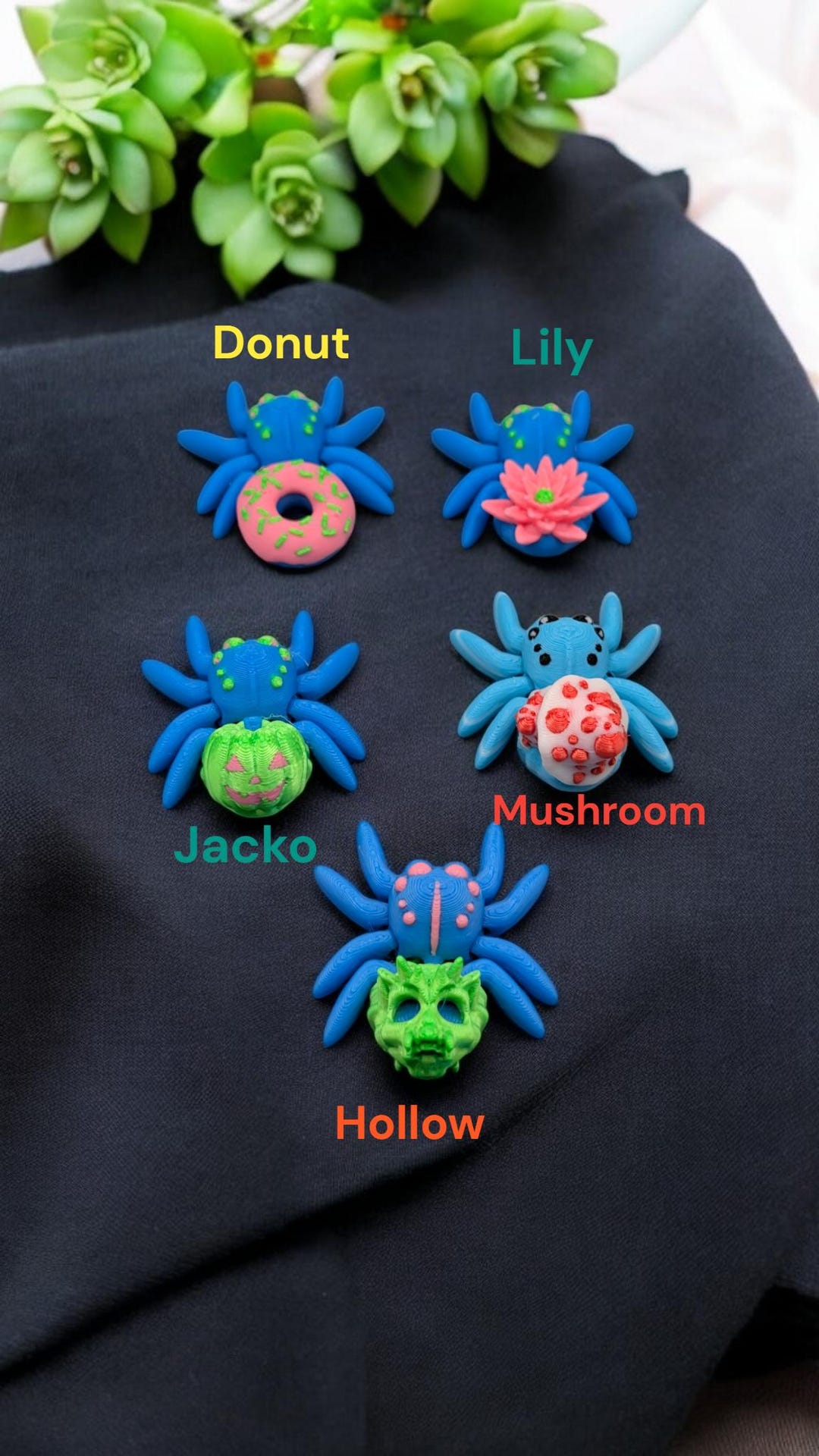 Jumping Spider Lapel Pins 2 Pack | 2 Pack Spider Lapel Pins - Etsy