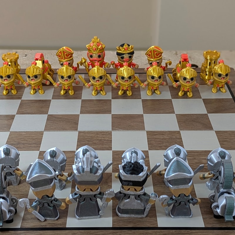 Custom Chess Set - Etsy