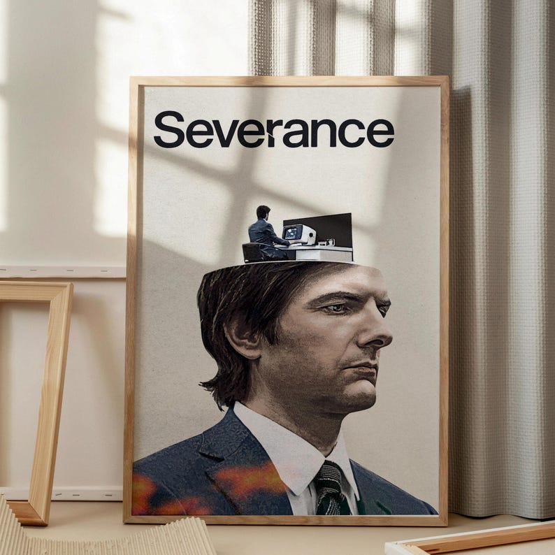 Severance TV Show Print: Minimalist Sci-fi Office Art (digital Download ...