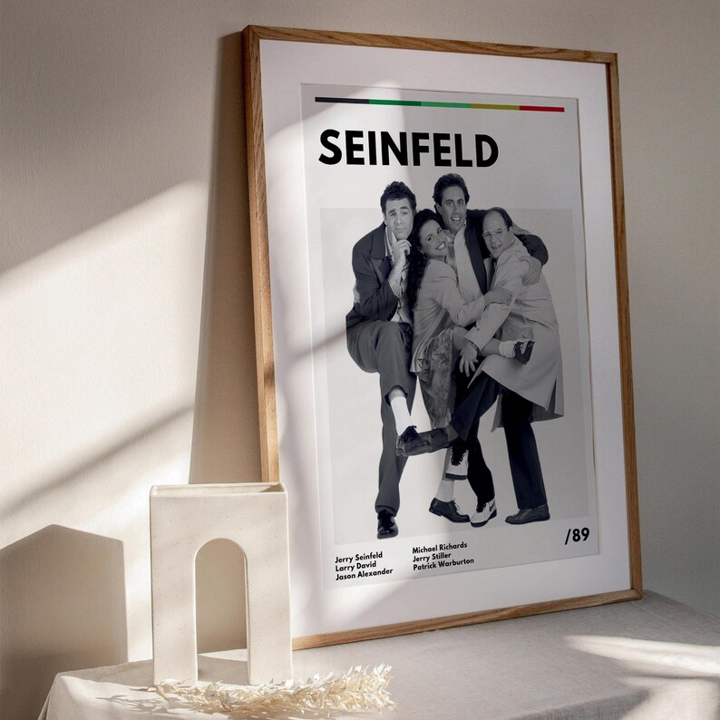 Seinfeld Minimalist Poster – 90s TV Show Art (digital Download) - Etsy ...