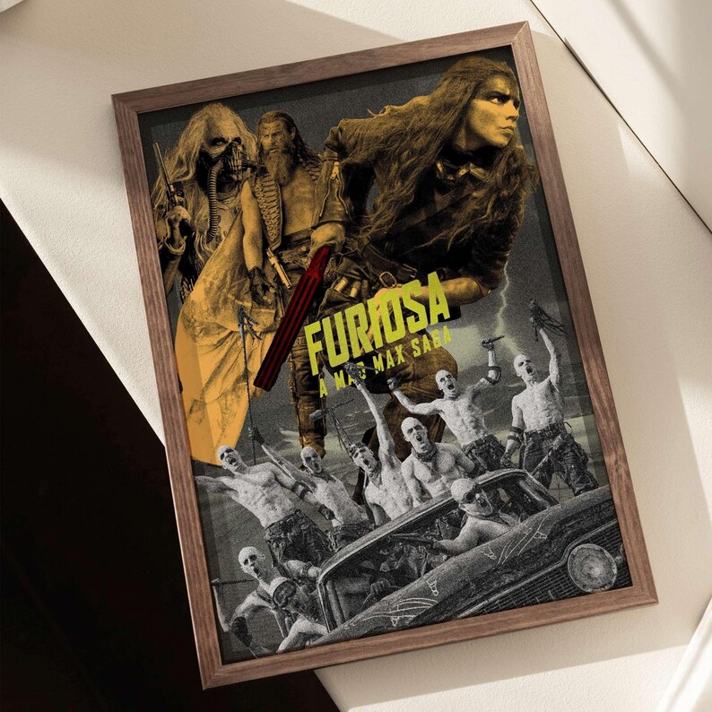Furiosa: A Mad Max Saga Movie Poster (digital Download) - Etsy