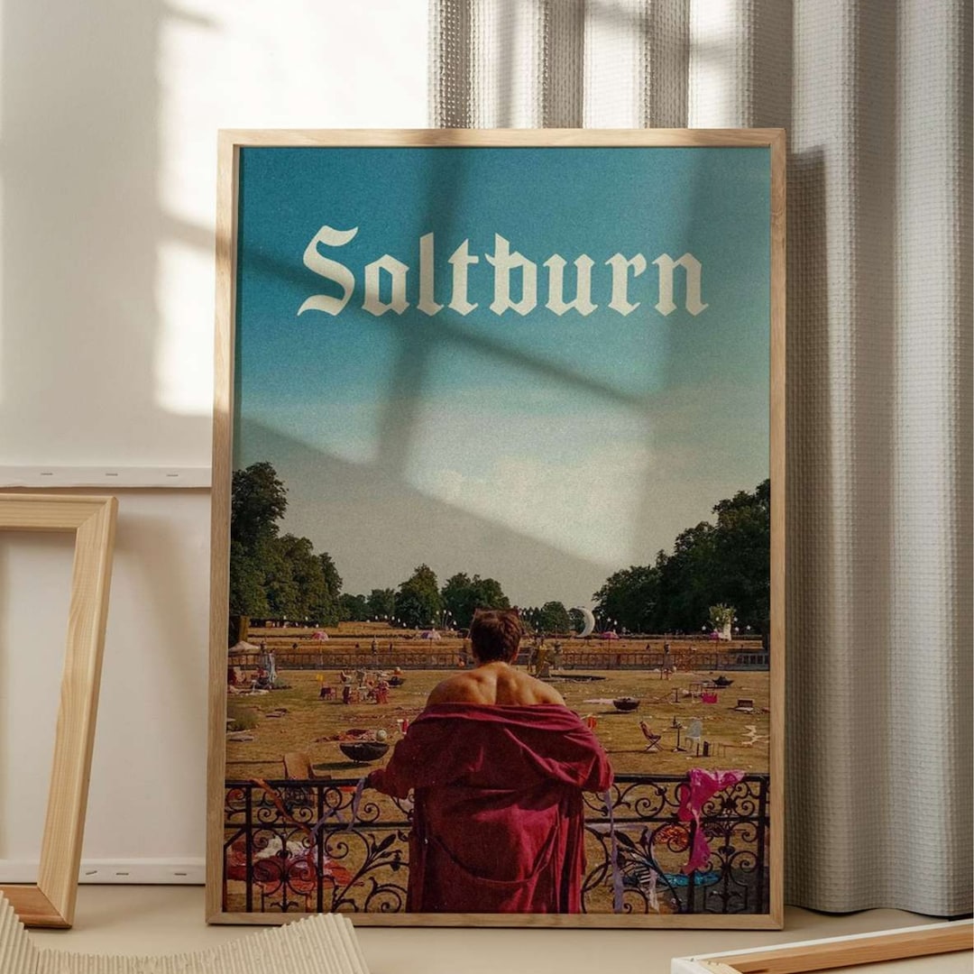 Saltburn Movie Poster | Classic Movie Print | Poster for Gift | Emerald ...
