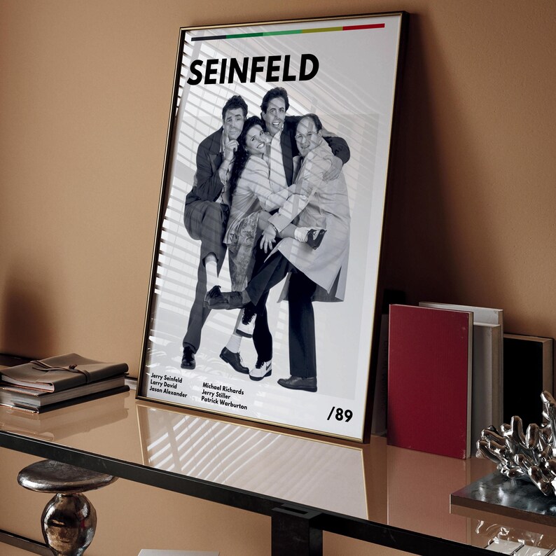 Seinfeld Minimalist Poster – 90s TV Show Art (digital Download) - Etsy ...