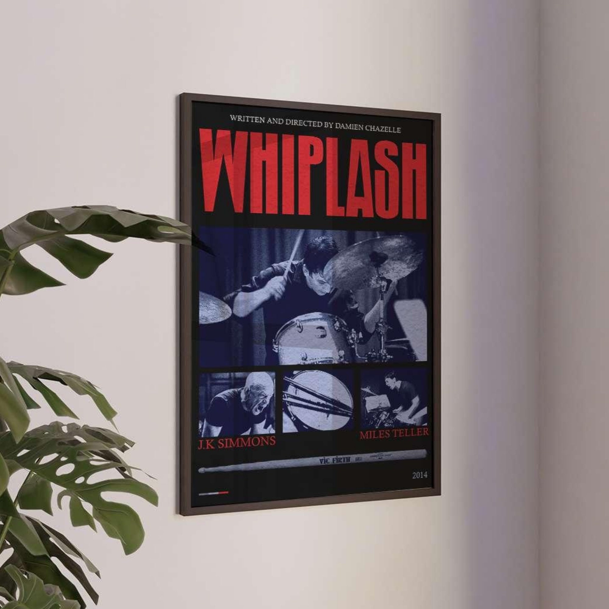 Whiplash Movie Poster: Minimalist Wall Art (digital Download) - Etsy