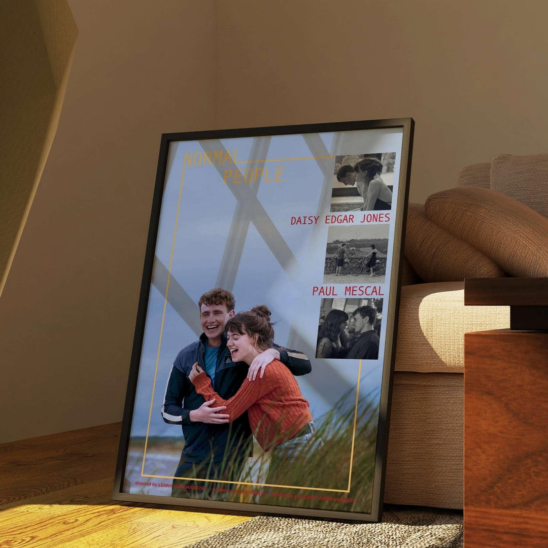 Normal People TV Series Poster | Minimalist Aesthetic Wall Art (digital ...