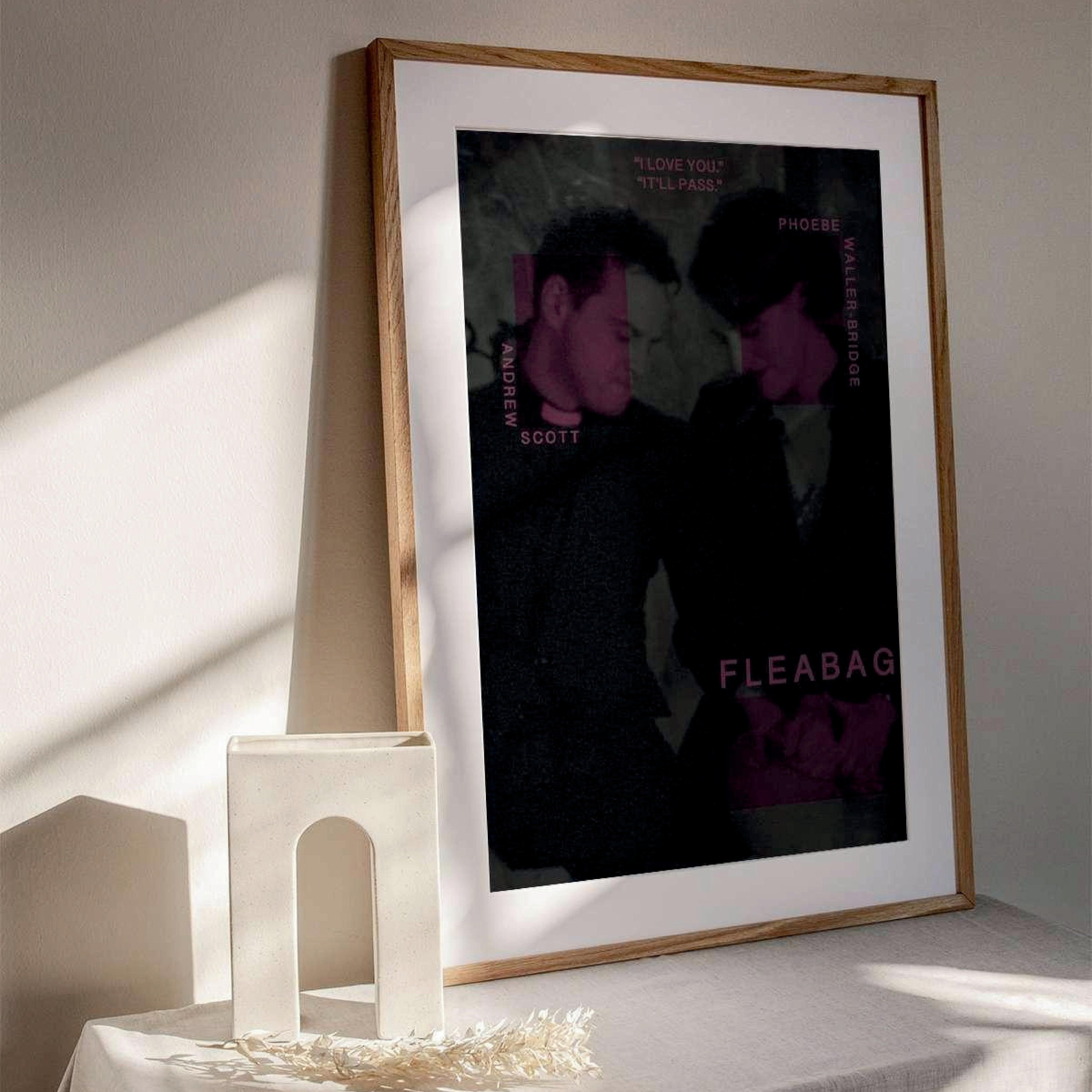 Fleabag Tv Show Poster Abstract Print Tv Show Poster Aesthetic Poster ...