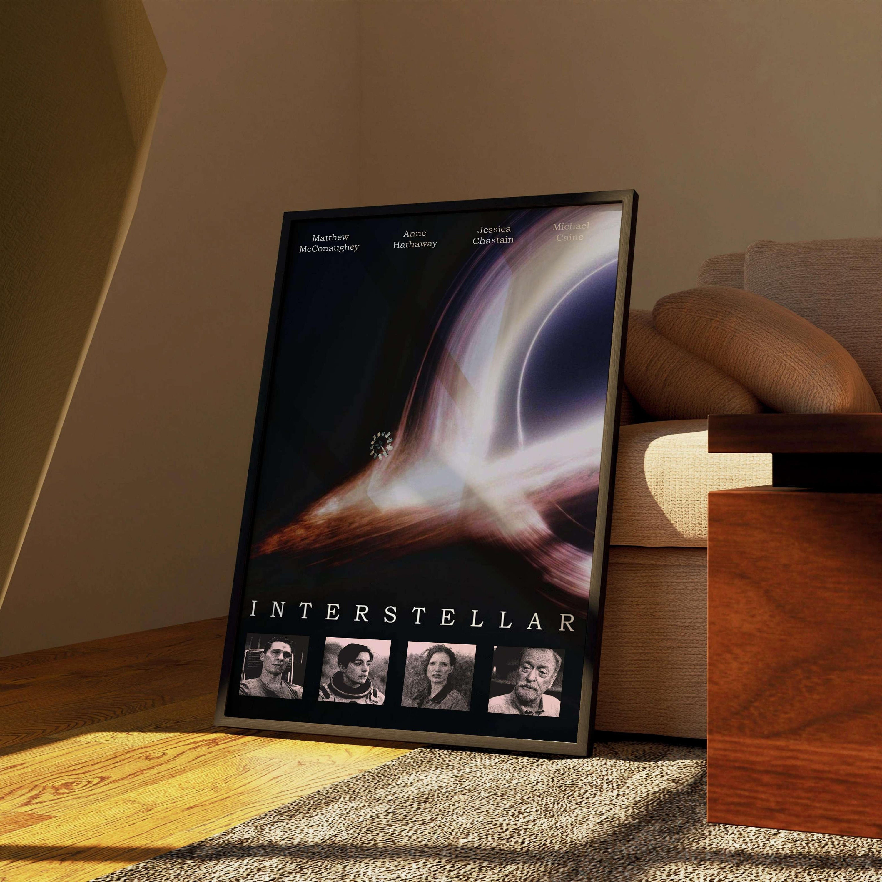 Interstellar Poster, Movie Wall Art, Christopher Nolan,cult Movie ...