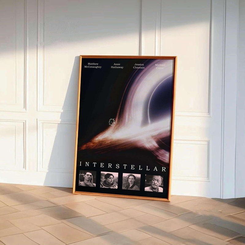 Interstellar Movie Poster - Etsy