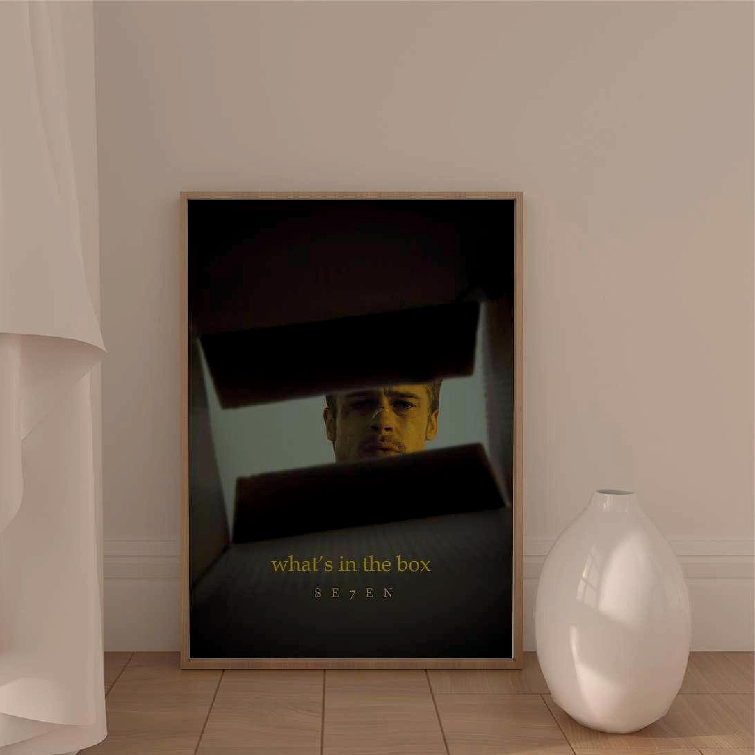 Se7en Movie Art Print | Movie Poster | Aesthetic Print | Digital ...